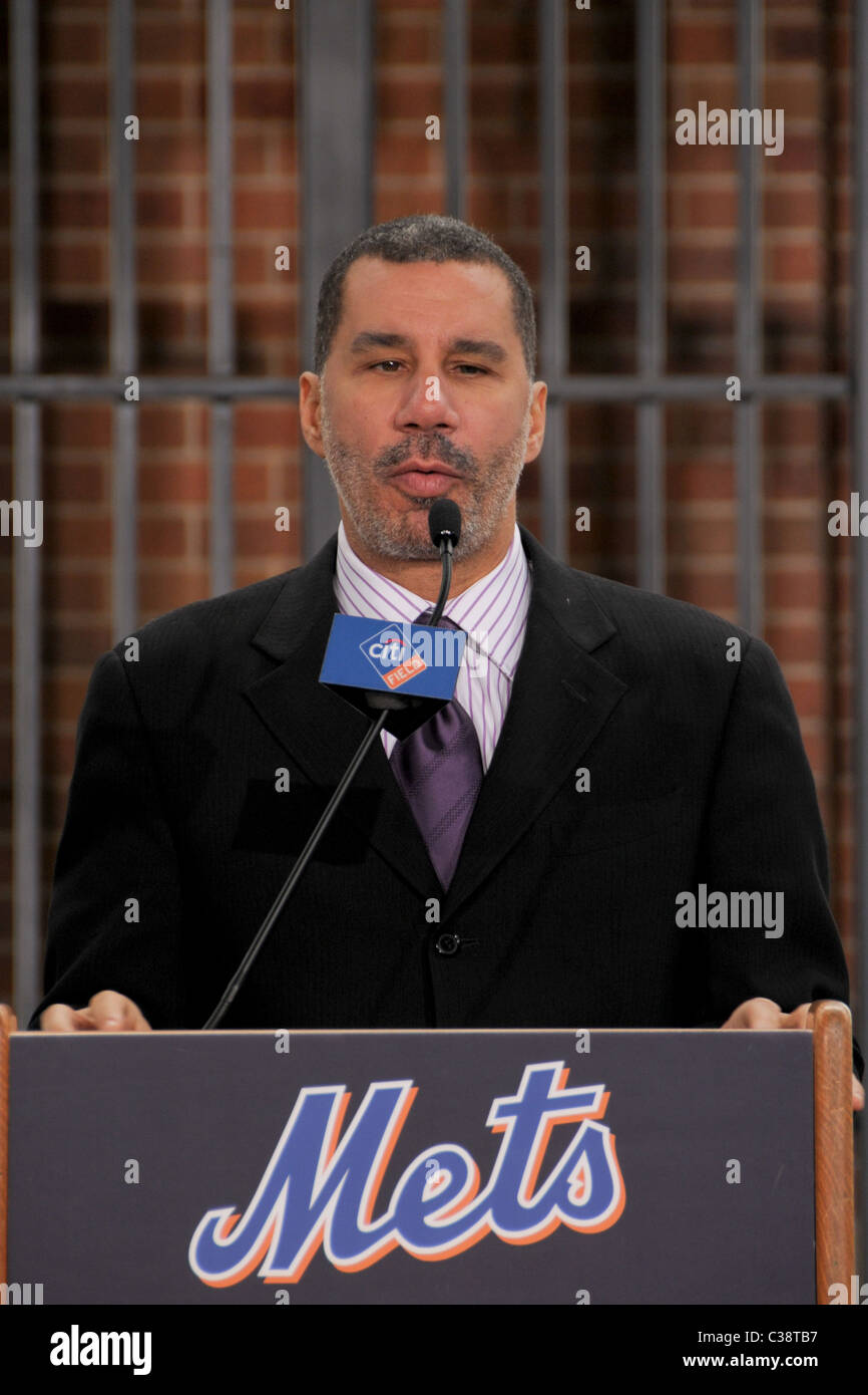 New York State governor David Patterson Jackie Robinson Rotunda ...