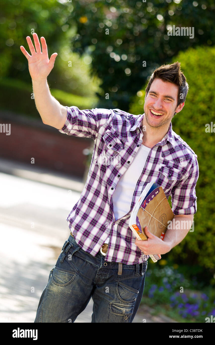 Male student hi-res stock photography and images - Alamy