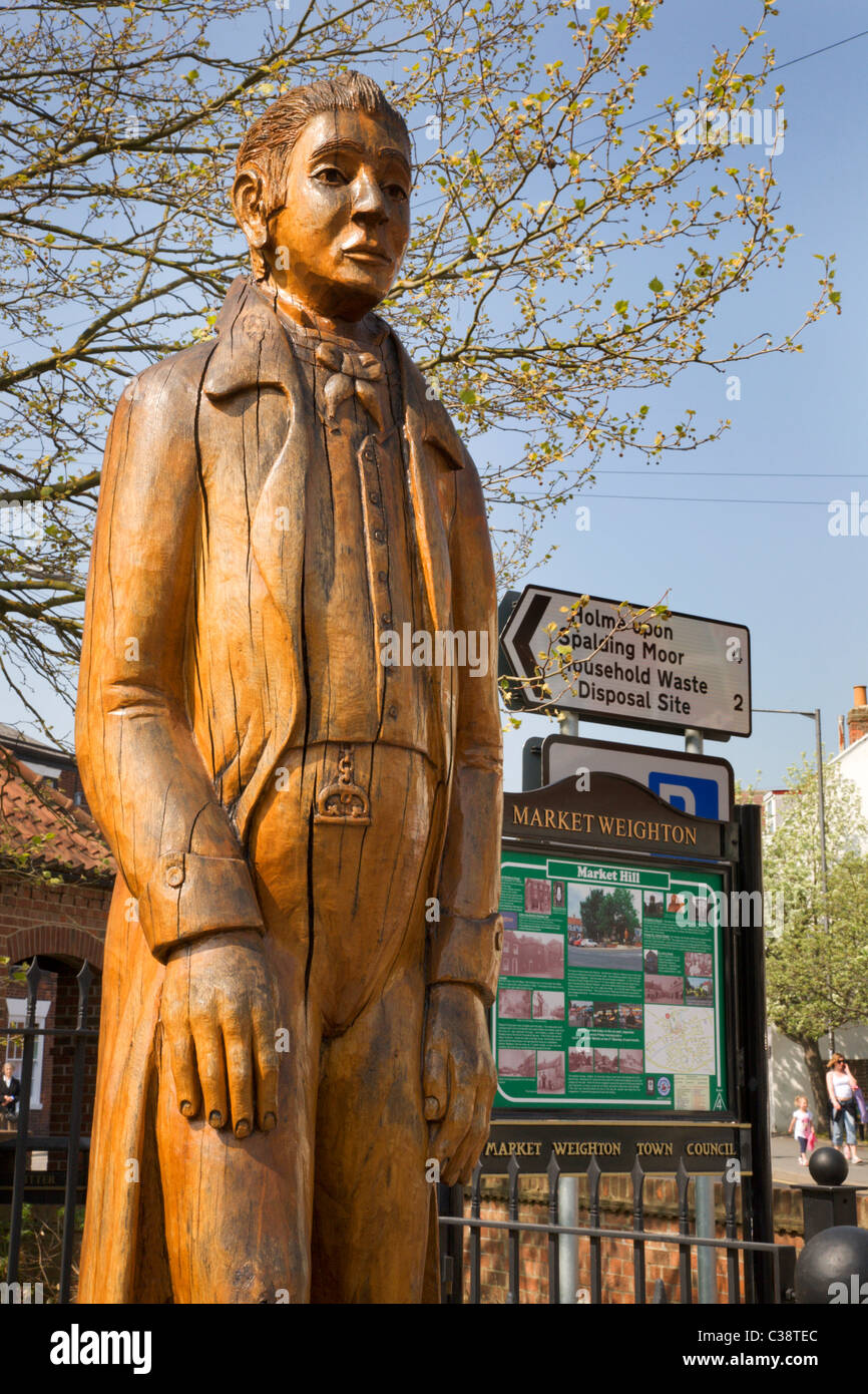 William Bradley The Yorkshire Giant Statue Market Weighton East Riding ...