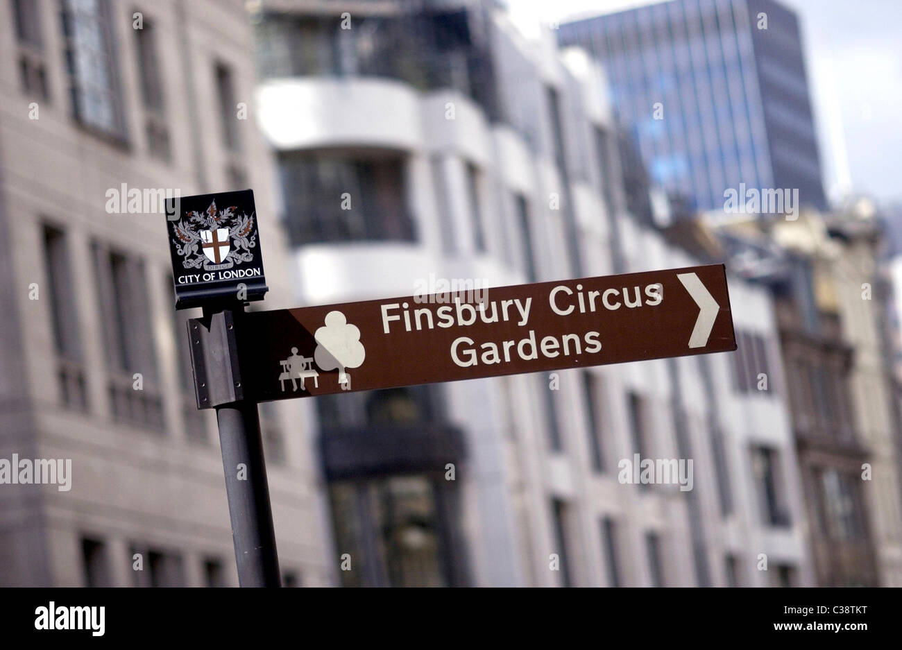 Picture shows a City of London sign in Central London Stock Photo - Alamy