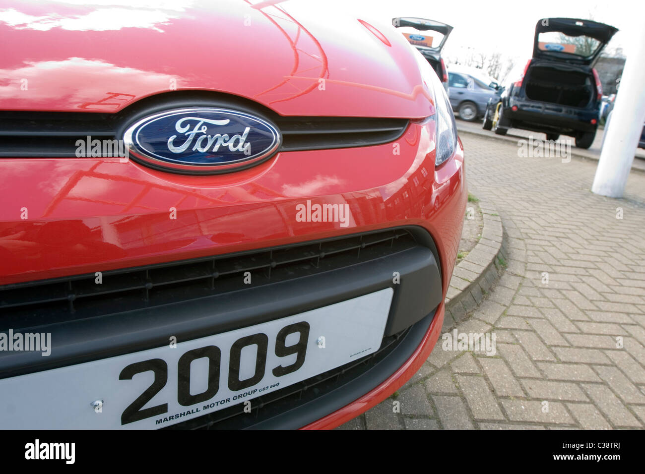 A Ford motor car in the lot of a dealership Stock Photo - Alamy