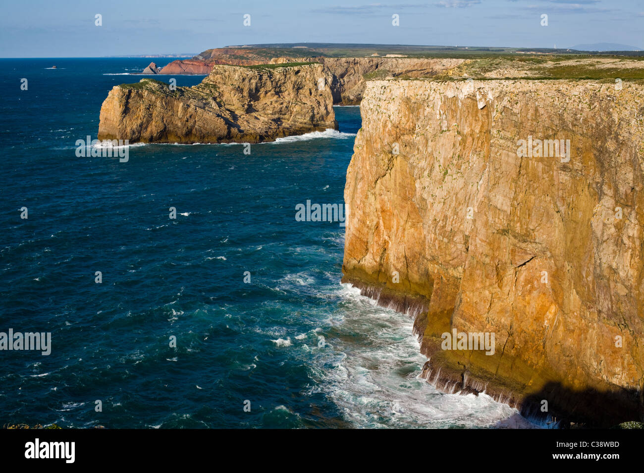 Cabo de Sao Vincente, Sagres, the Algarve, Portugal Stock Photo - Alamy