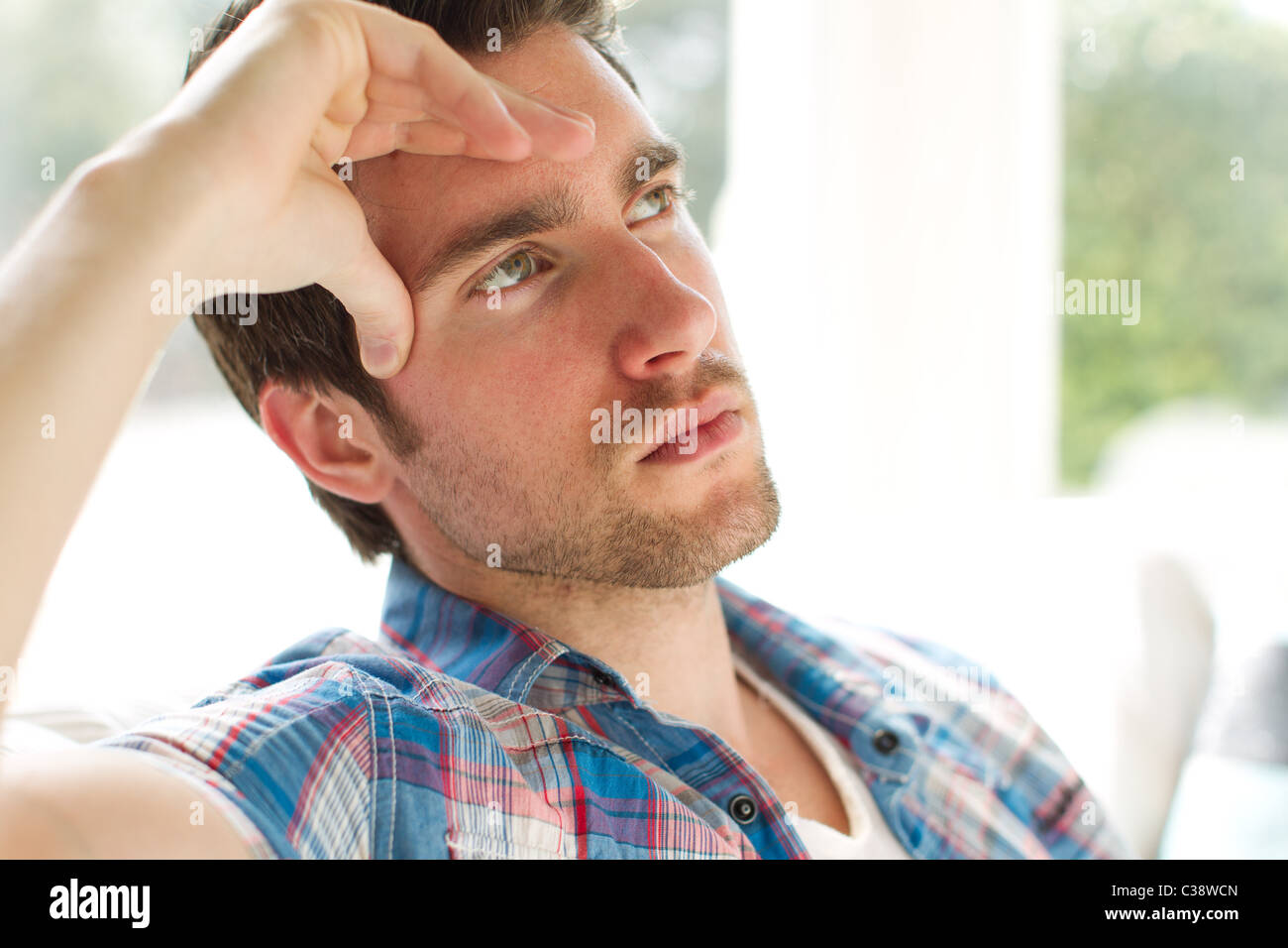 Sad worrying situation hi-res stock photography and images - Alamy