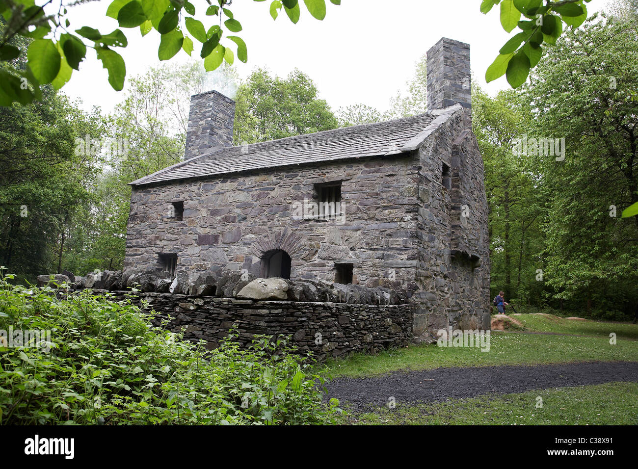 Farm house at st fagans museum of welsh life Stock Photo - Alamy