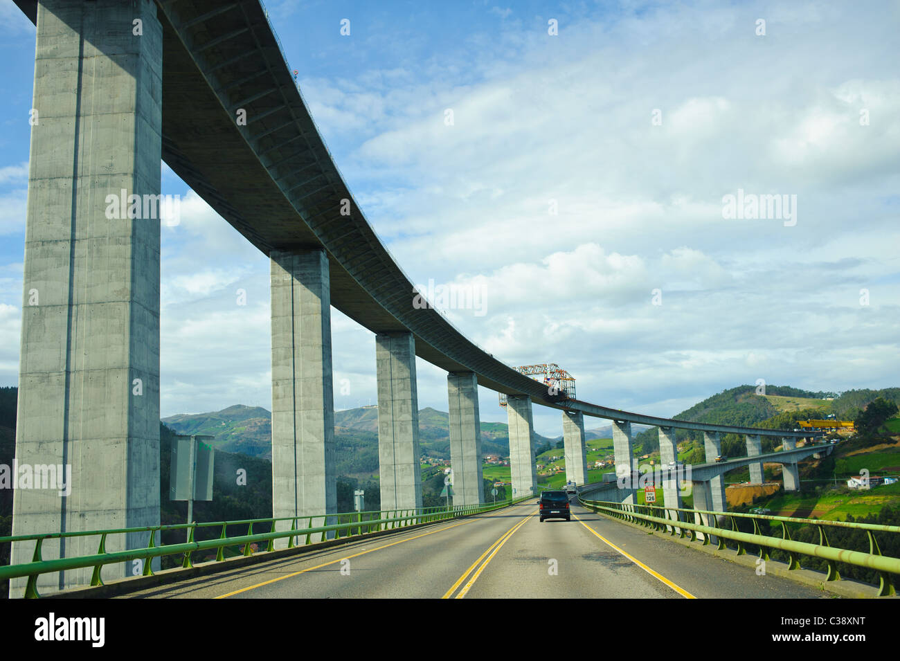flying highway in portugal Stock Photo - Alamy