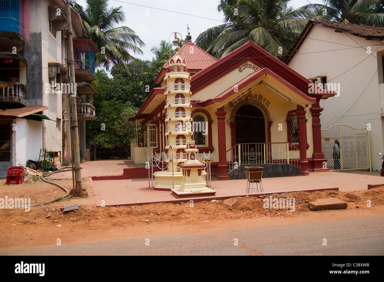 Goa village hi-res stock photography and images - Alamy