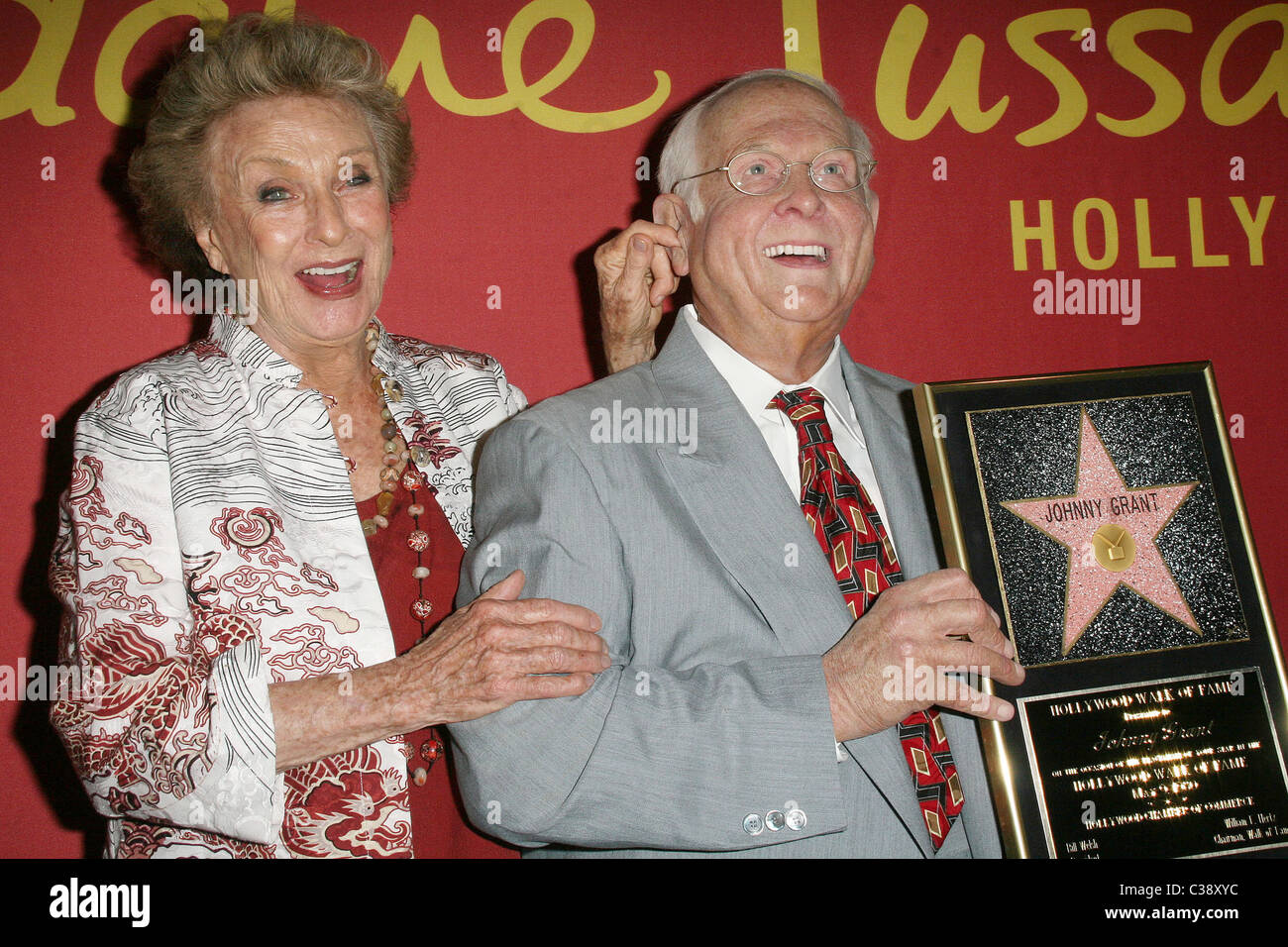 Cloris Leachman with Johnny Grant was figure Hollywood's celebrity ...
