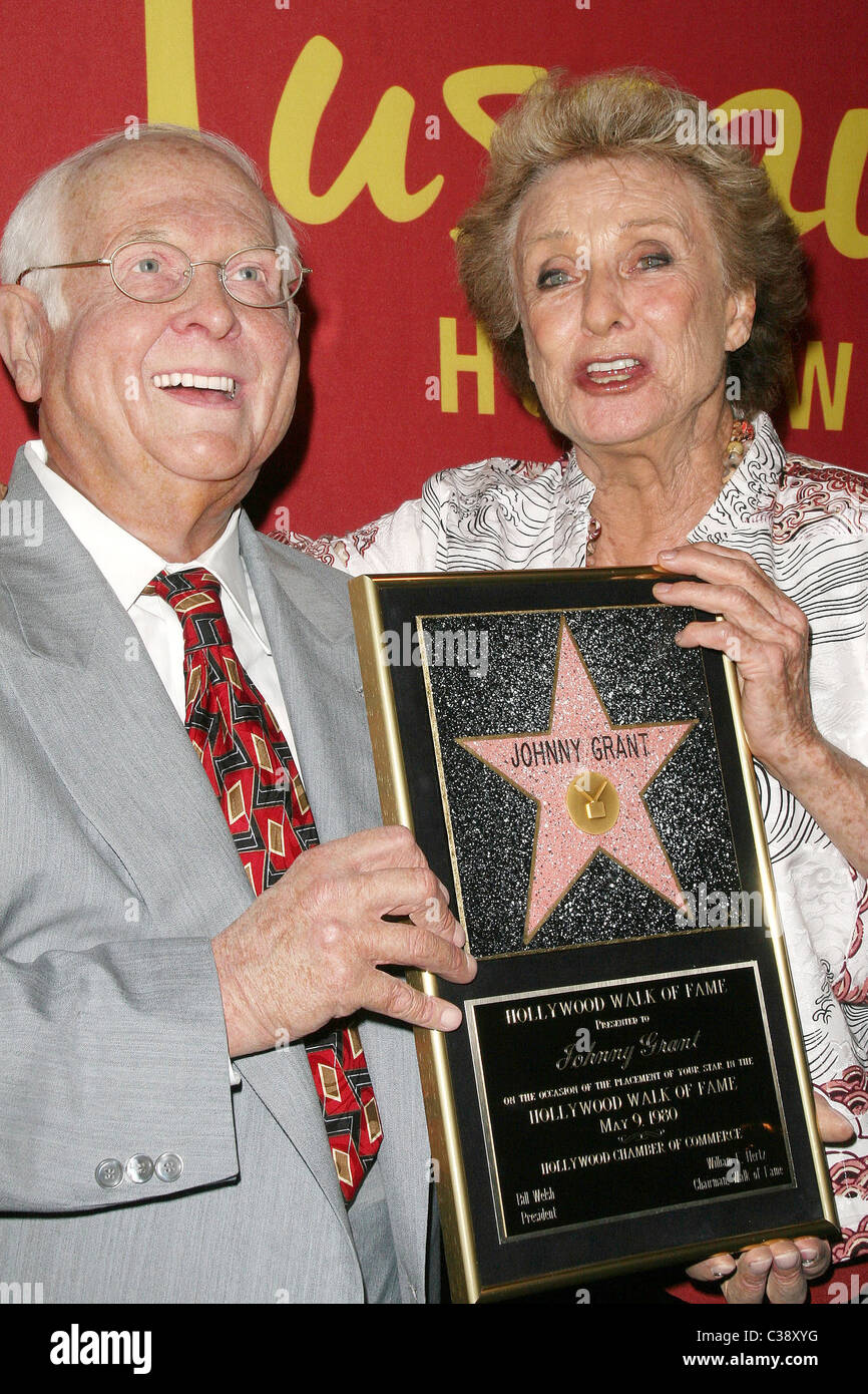 Cloris Leachman with Johnny Grant was figure Hollywood's celebrity ...