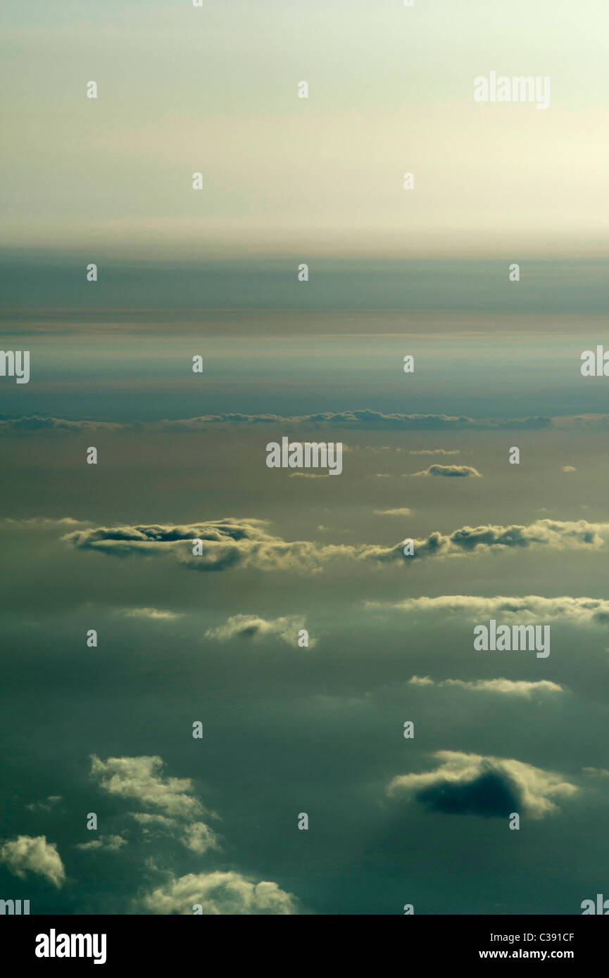 View of clouds from an airplane window Stock Photo - Alamy