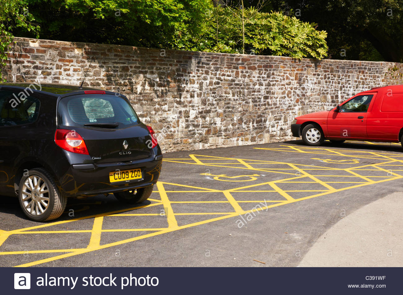 Disabled Car Park Bay High Resolution Stock Photography and Images - Alamy