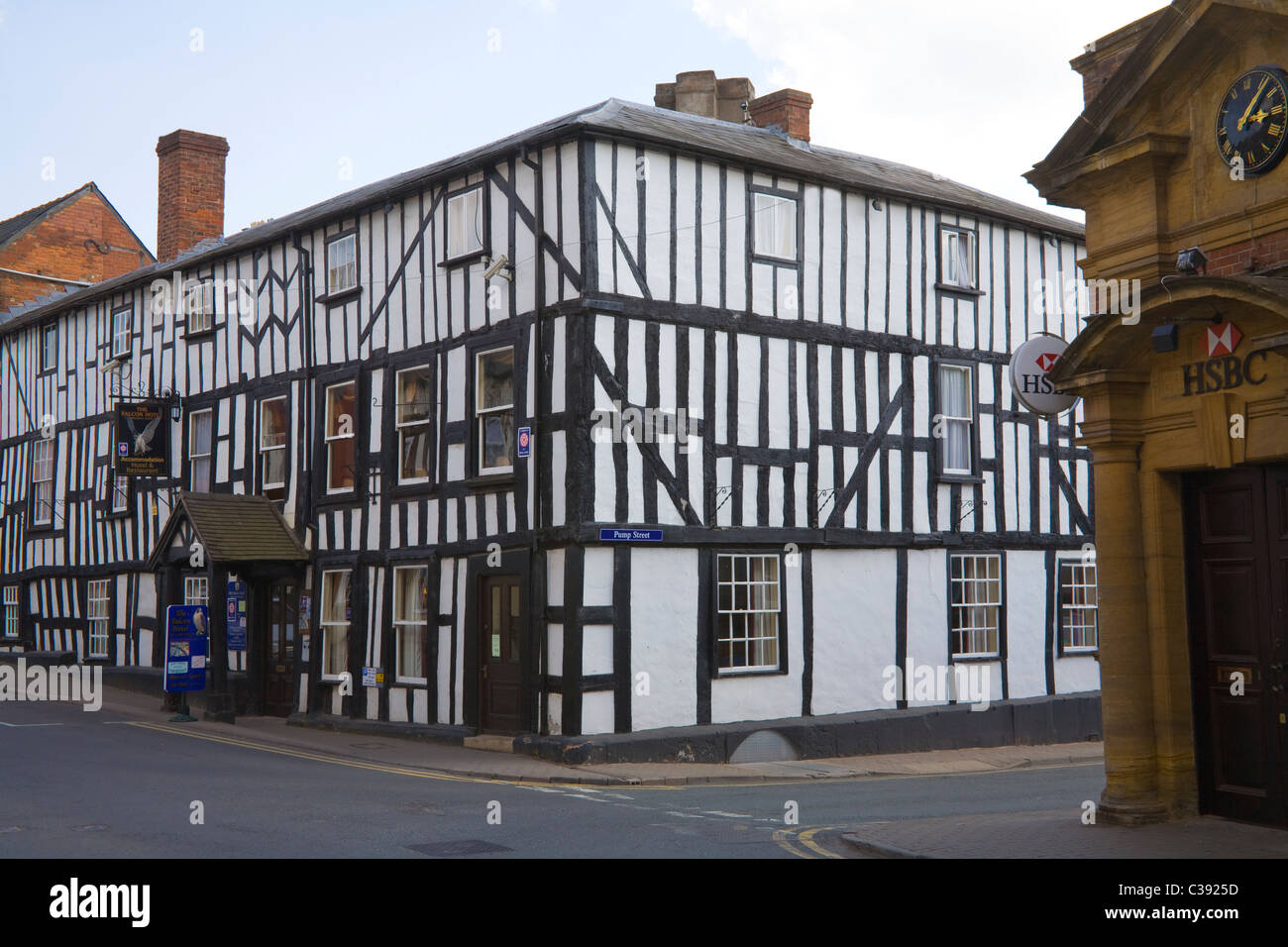 Bromyard Herefordshire England UK The half timbered building housing ...