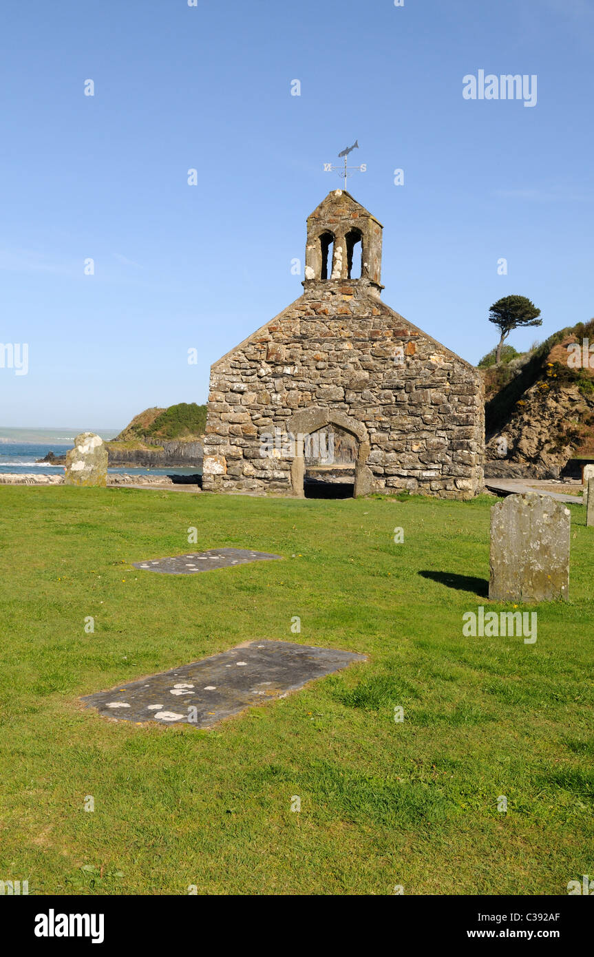 Cwm yr Eglwys remains of 6th century Church destroyed by a storm in ...