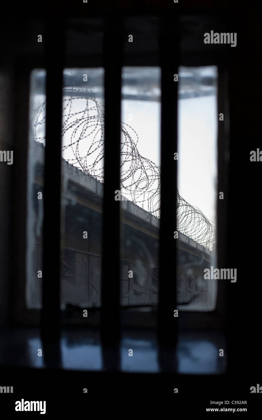 Penitentiary prison jail view hi-res stock photography and images - Alamy