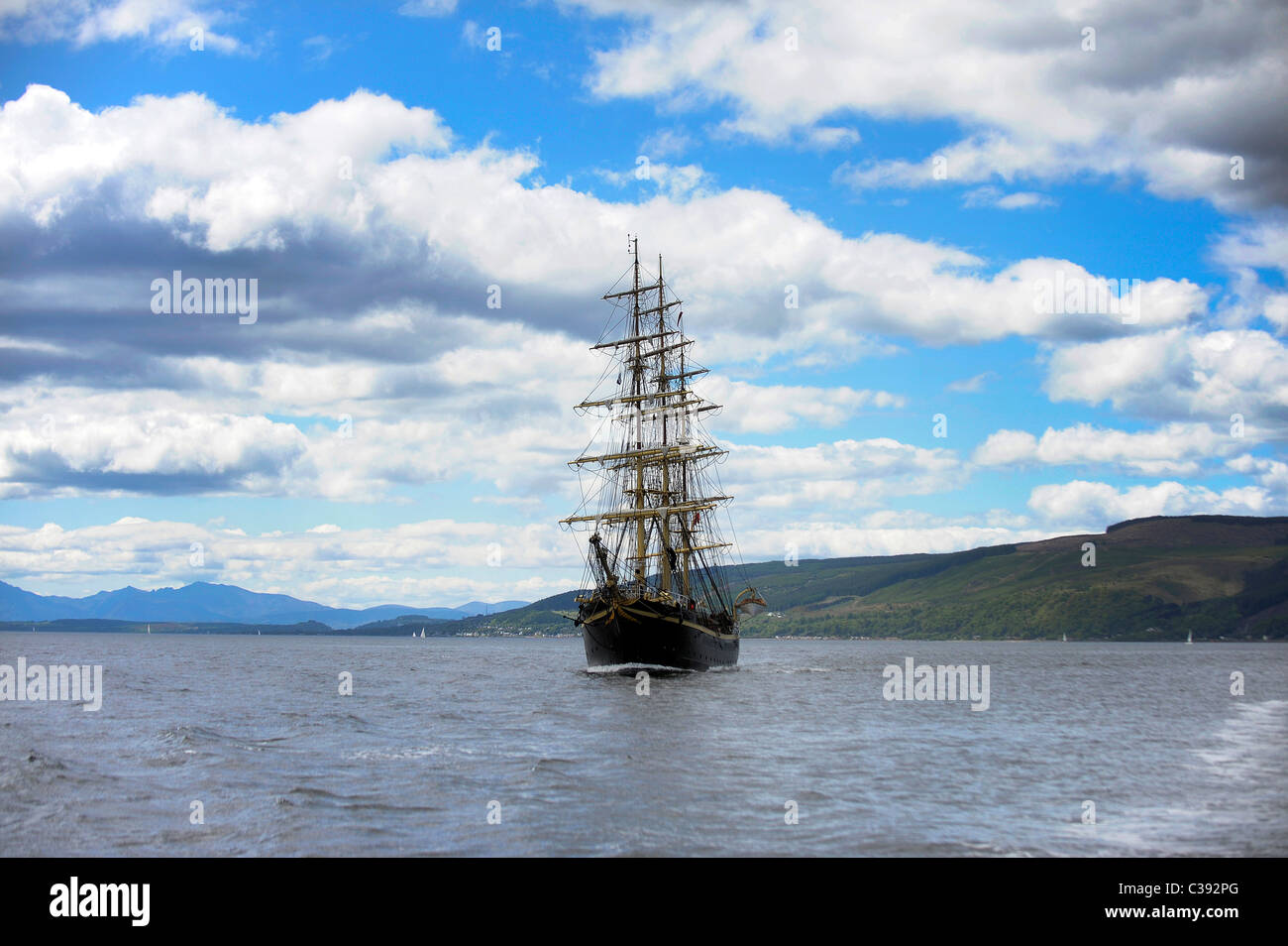 Danish sailing ship georg stage hi-res stock photography and images - Alamy