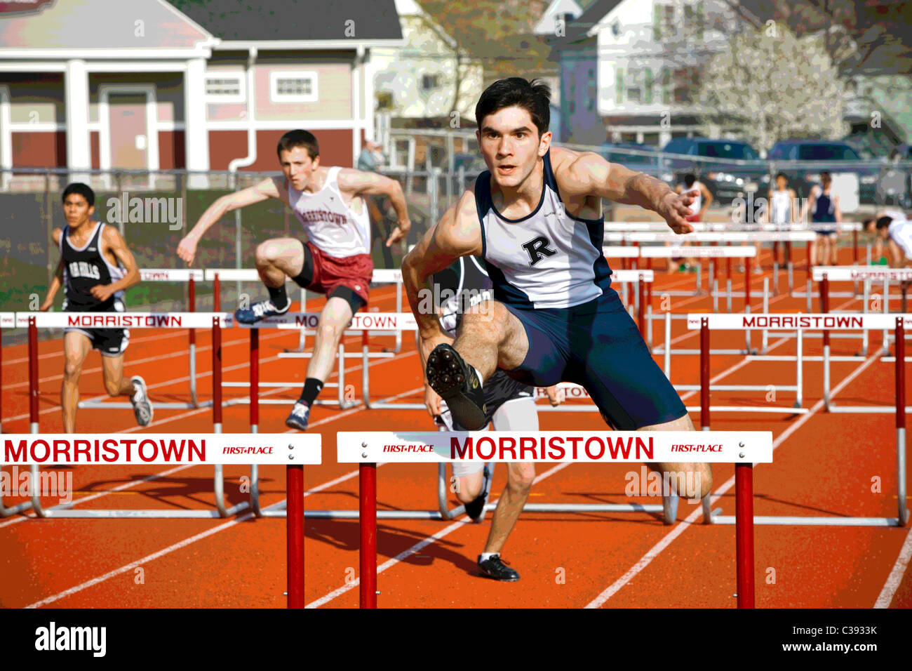 Hurdles race hi-res stock photography and images - Alamy