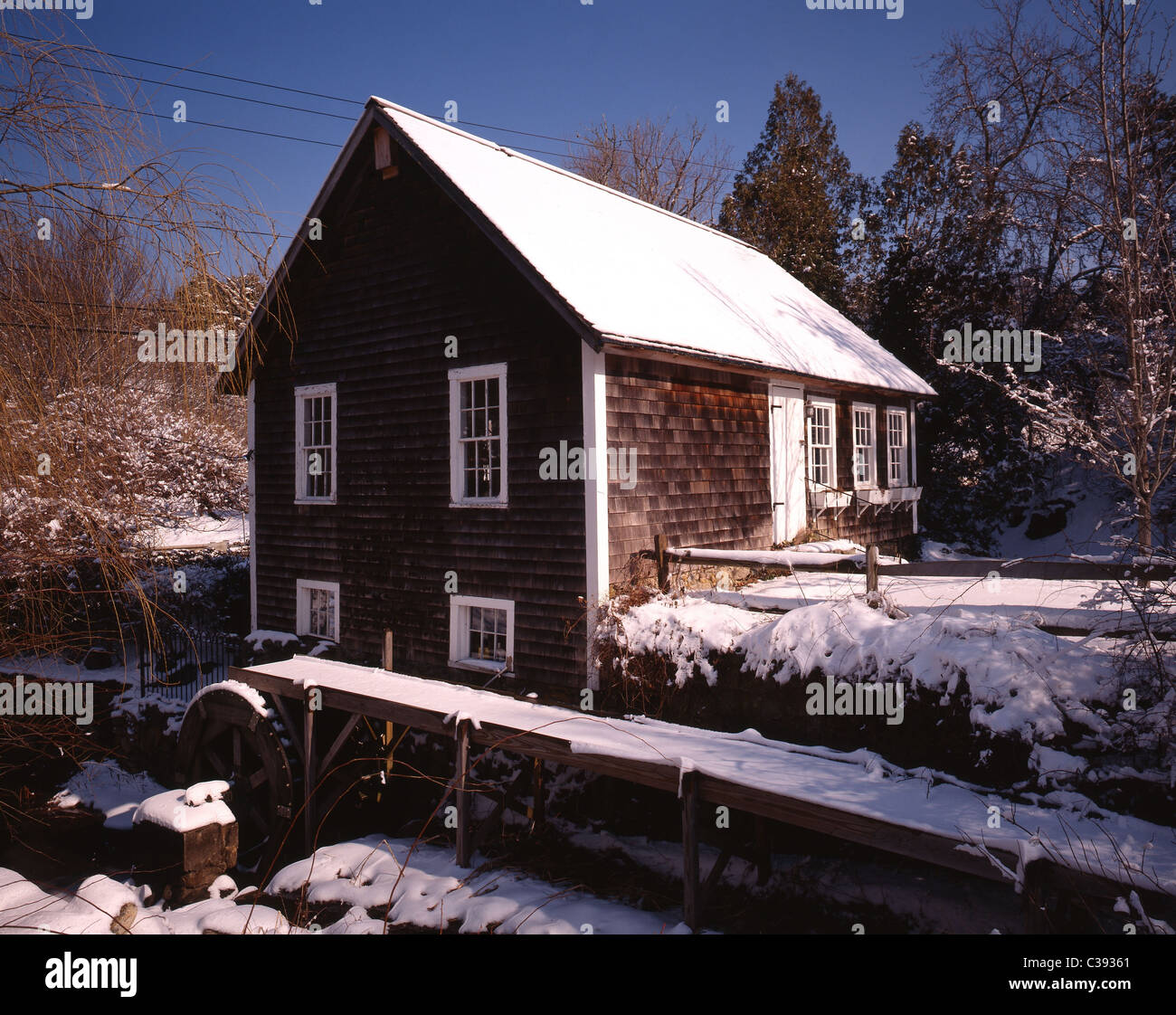 Brewster Mill, Cape Cod, MA Stock Photo - Alamy