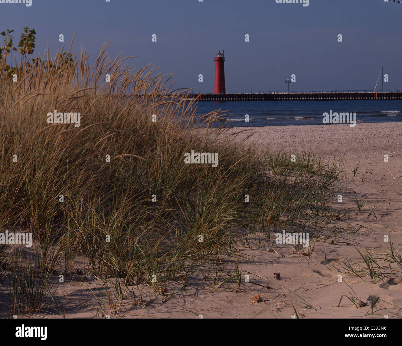 Muskegon lighthouse hi-res stock photography and images - Alamy