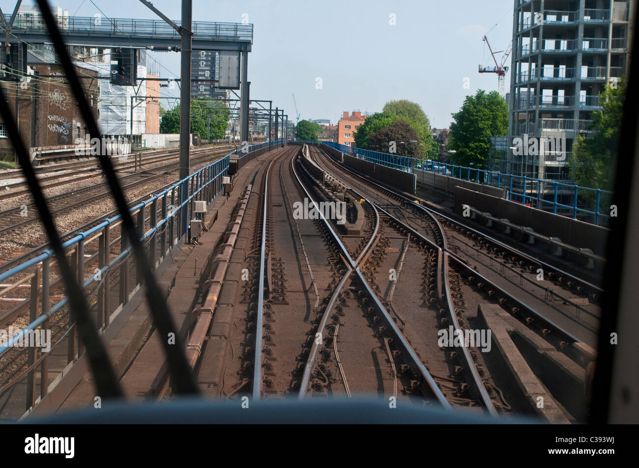 English railway tracks hi-res stock photography and images - Alamy