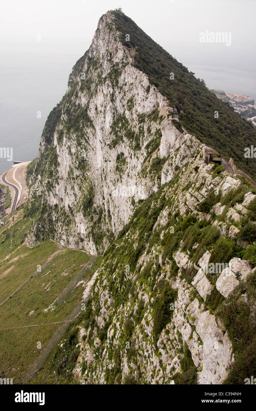 The Rock of Gibraltar Stock Photo - Alamy