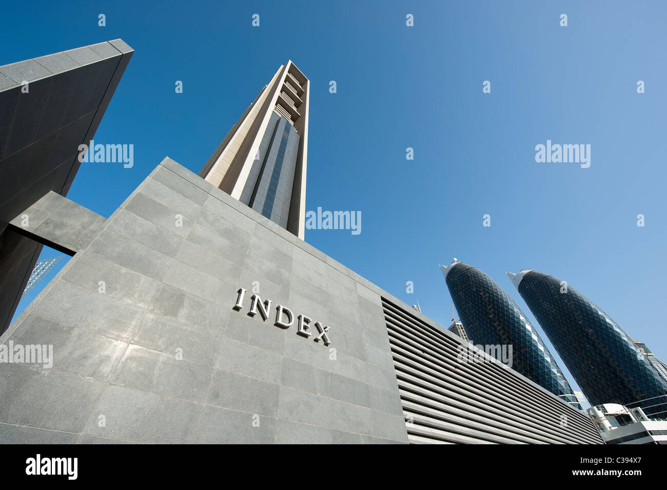 Index Tower, Dubai, UAE Stock Photo - Alamy