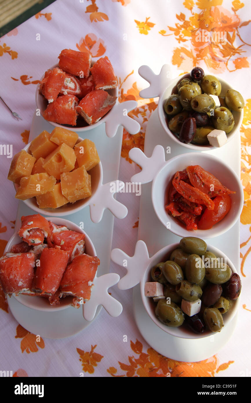 Tapas on a sunny Sunday Stock Photo - Alamy