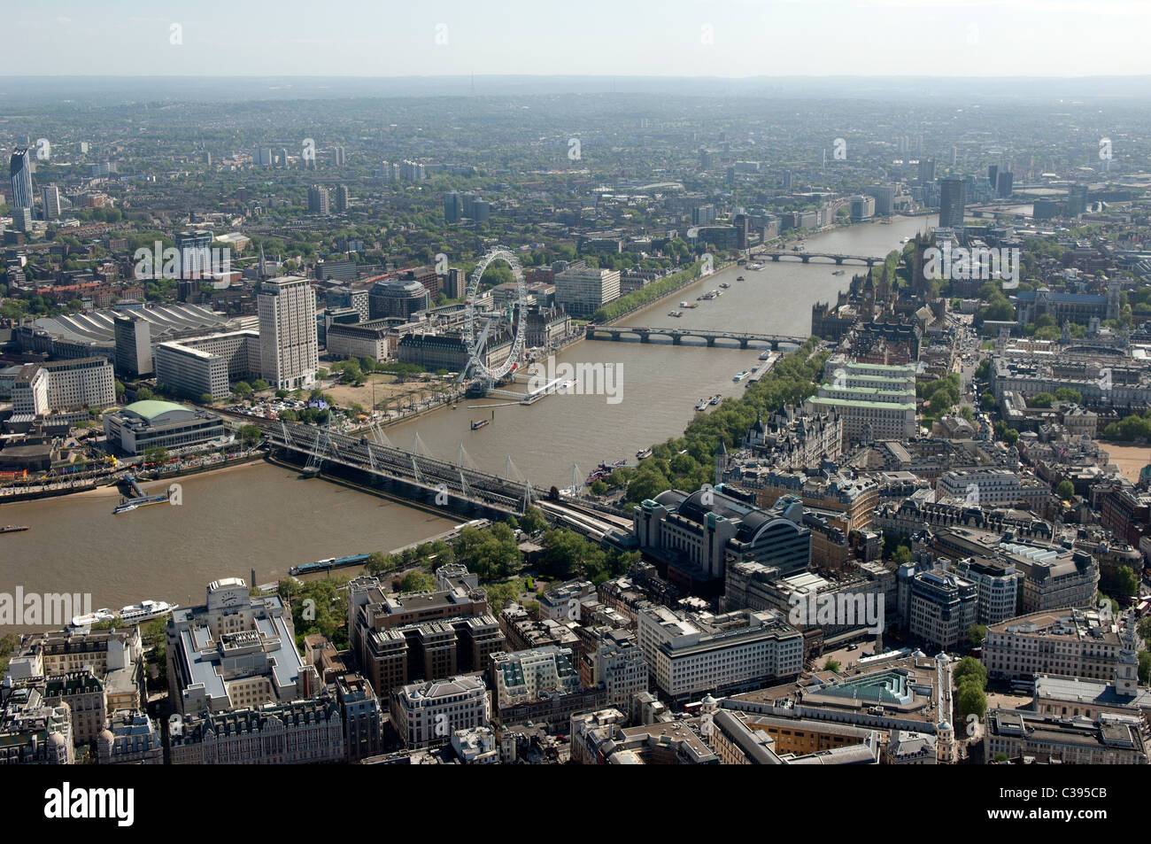 The River Thames at Embankment London Stock Photo - Alamy