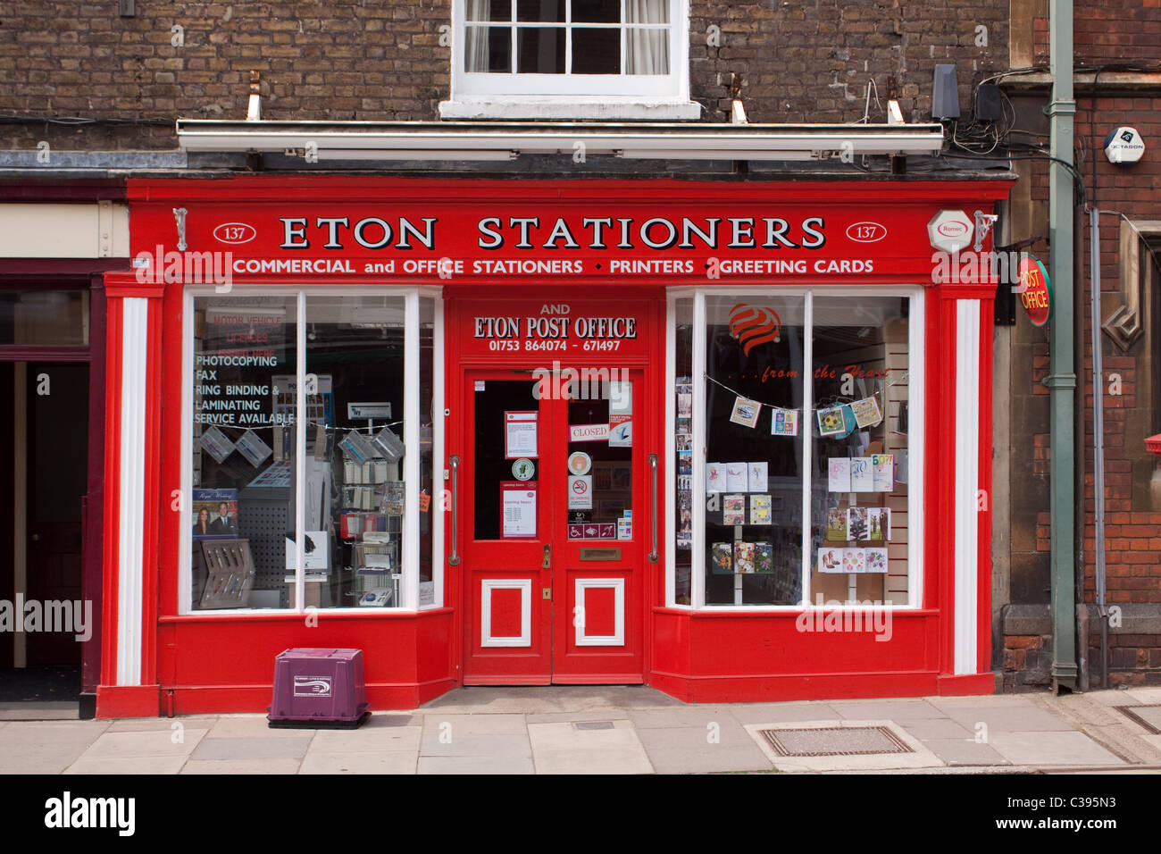 Eton stationers hi-res stock photography and images - Alamy