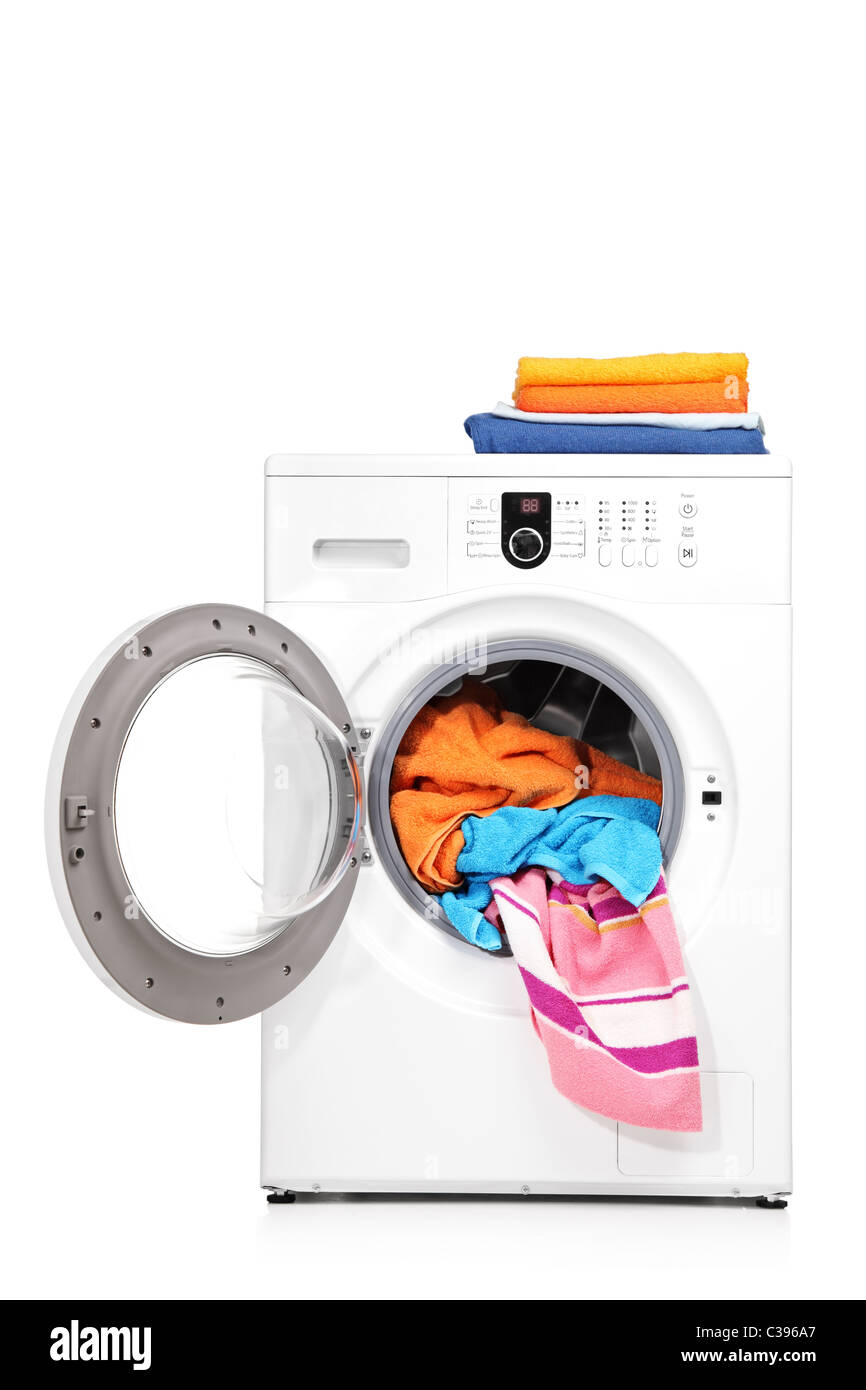 Electronic washing machine hi-res stock photography and images - Alamy