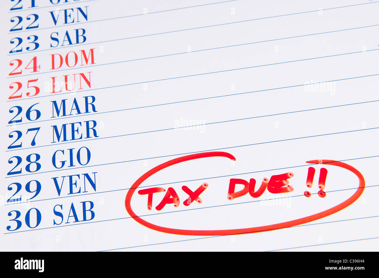 Taxes Due Clipart