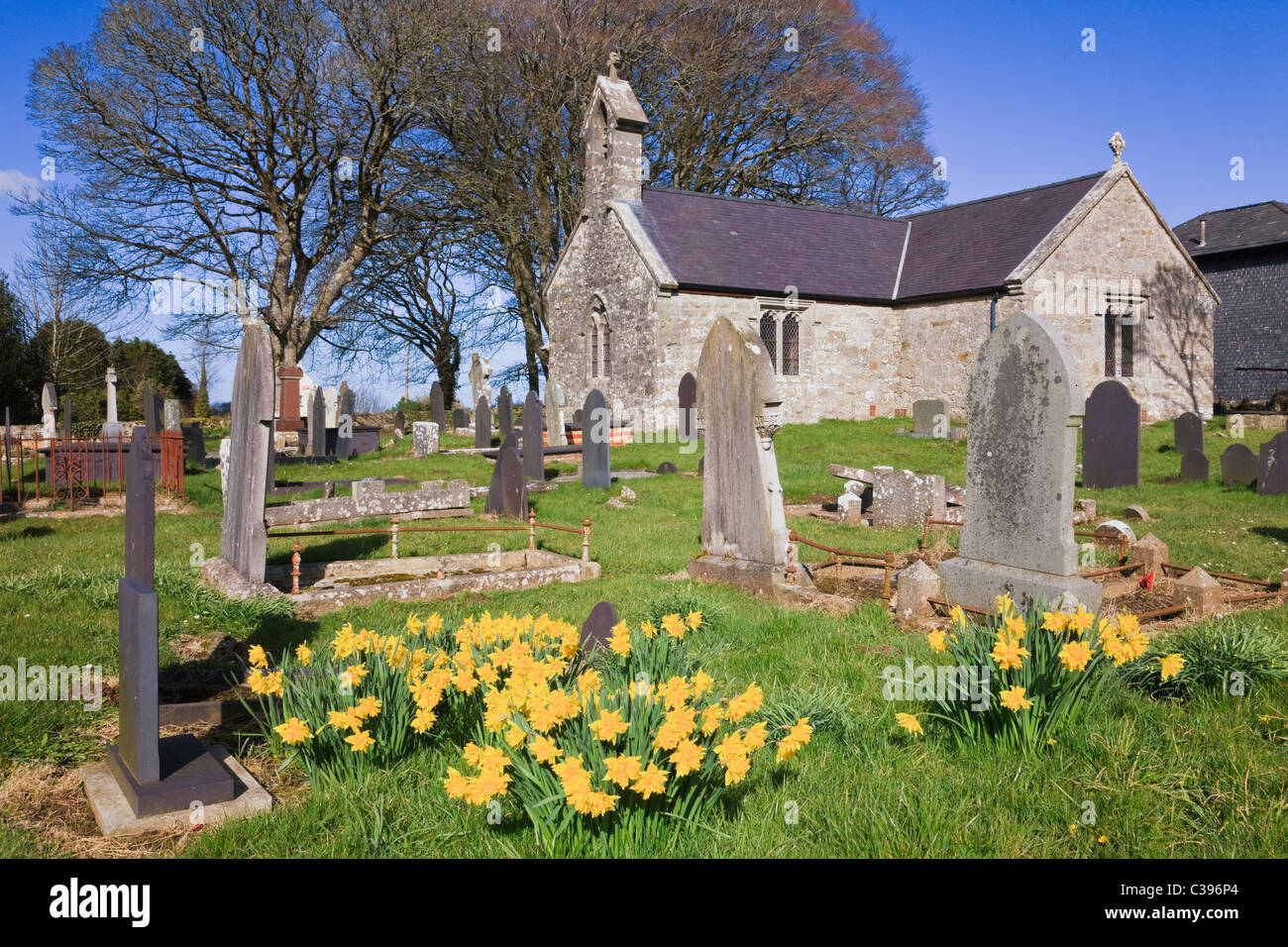 Old graves wales hi-res stock photography and images - Alamy
