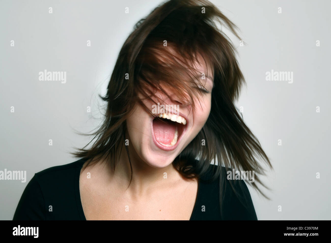 Crying With Laughter Stock Photos & Crying With Laughter Stock Images ...