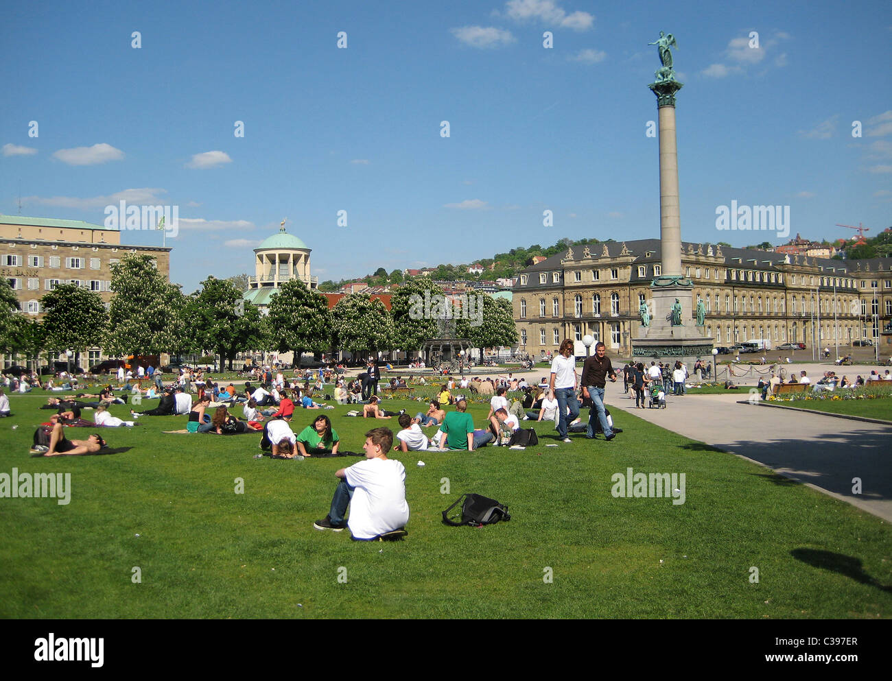 Schlossplatz stuttgart hi-res stock photography and images - Alamy