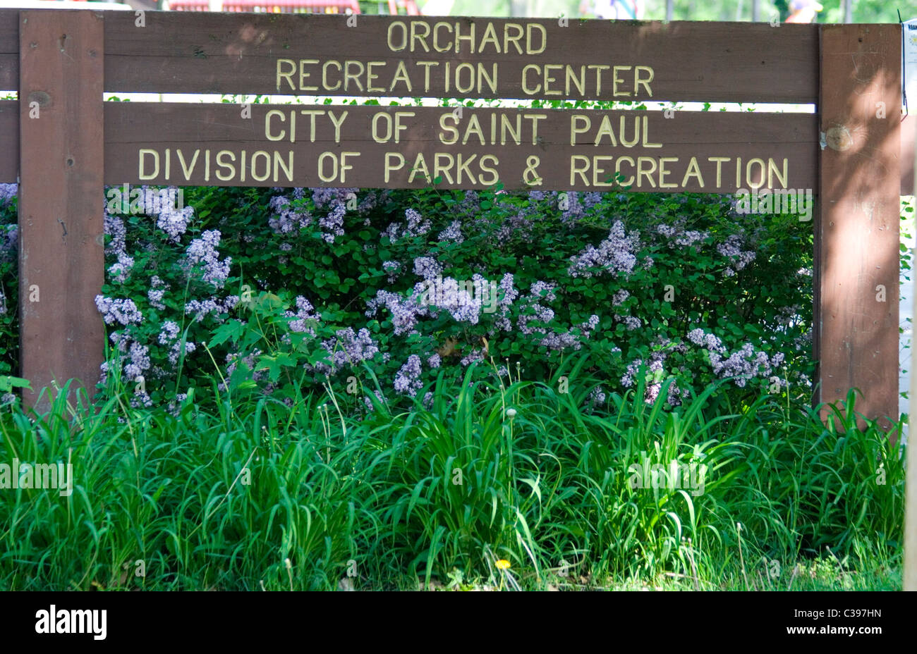 Recreation center sign hi-res stock photography and images - Alamy