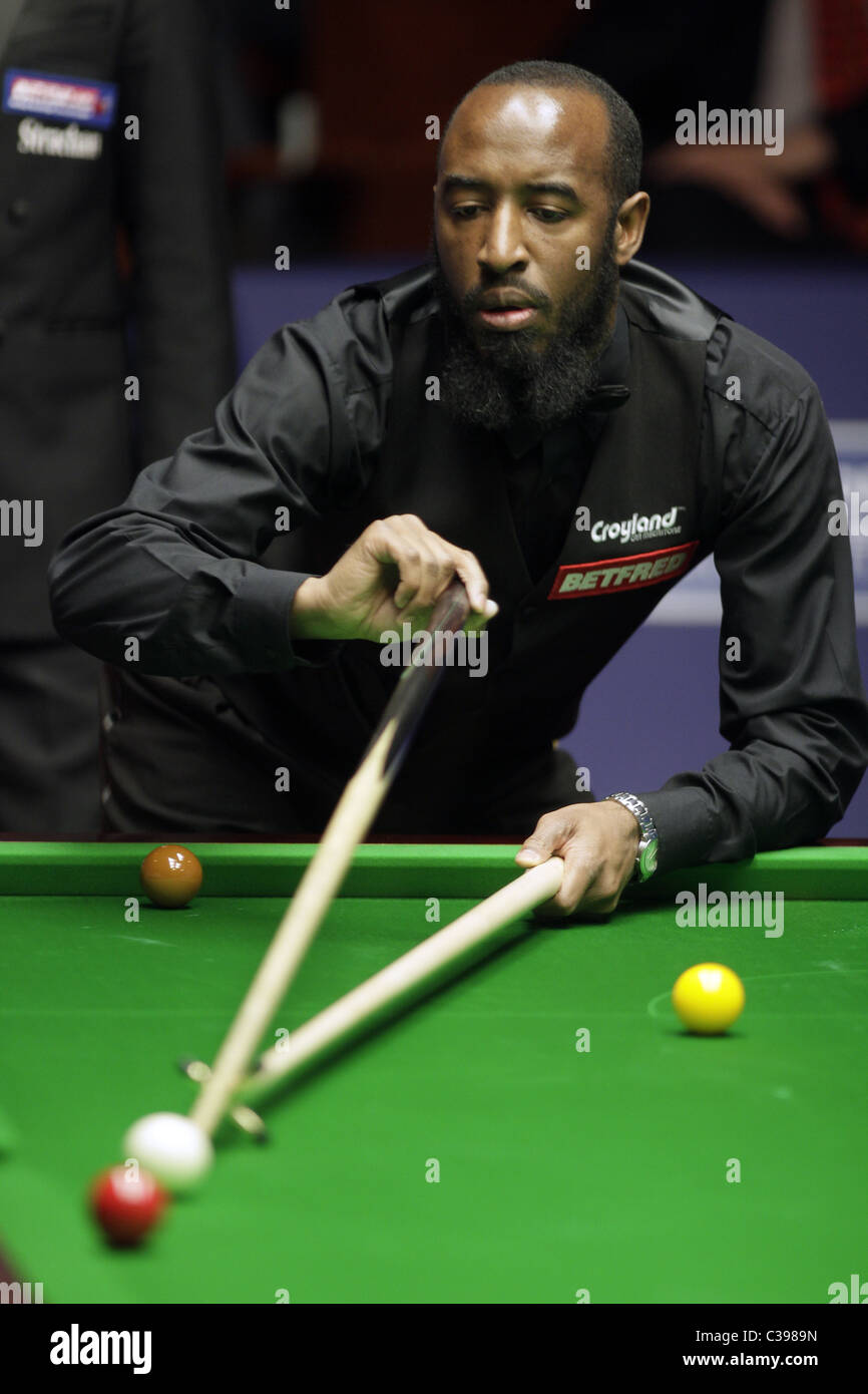 RORY MCLEOD WORLD SNOOKER CHAMPIONSHIP THE CRUCIBLE SHEFFIELD ENGLAND ...