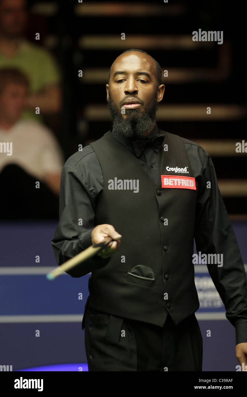 RORY MCLEOD WORLD SNOOKER CHAMPIONSHIP THE CRUCIBLE SHEFFIELD ENGLAND ...
