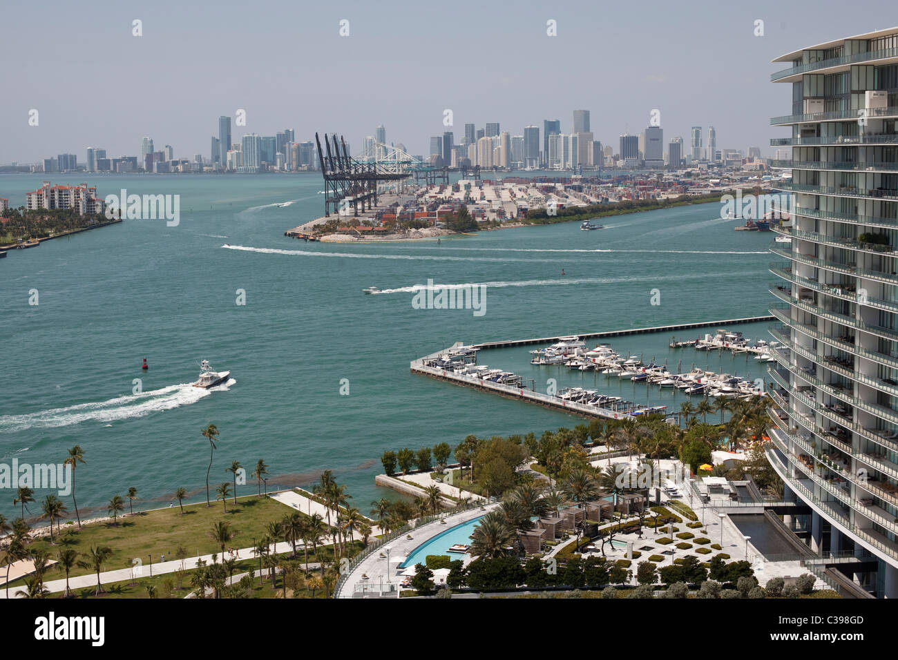 Miami landscape hi-res stock photography and images - Alamy