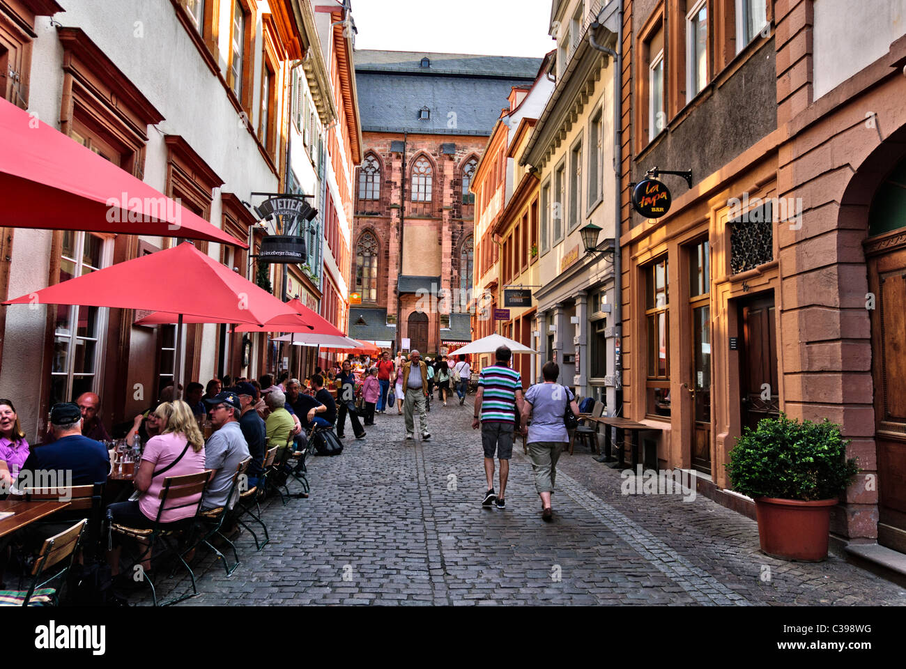 Heidelberg old town hi-res stock photography and images - Alamy
