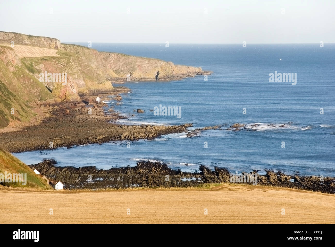 Northumberland beach rocks hi-res stock photography and images - Alamy