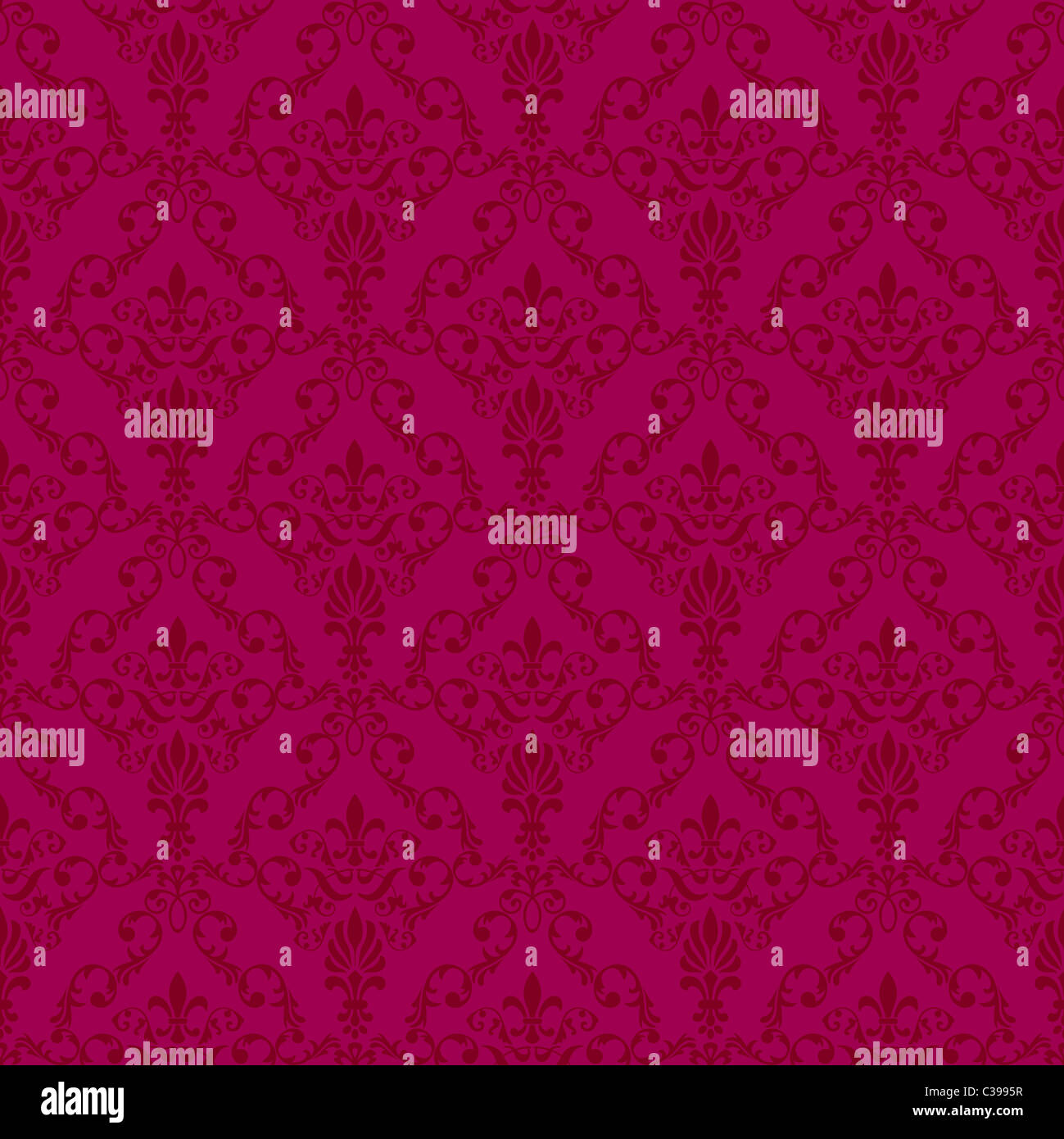 Seamless wallpaper pattern from abstract smooth forms, vector Stock ...