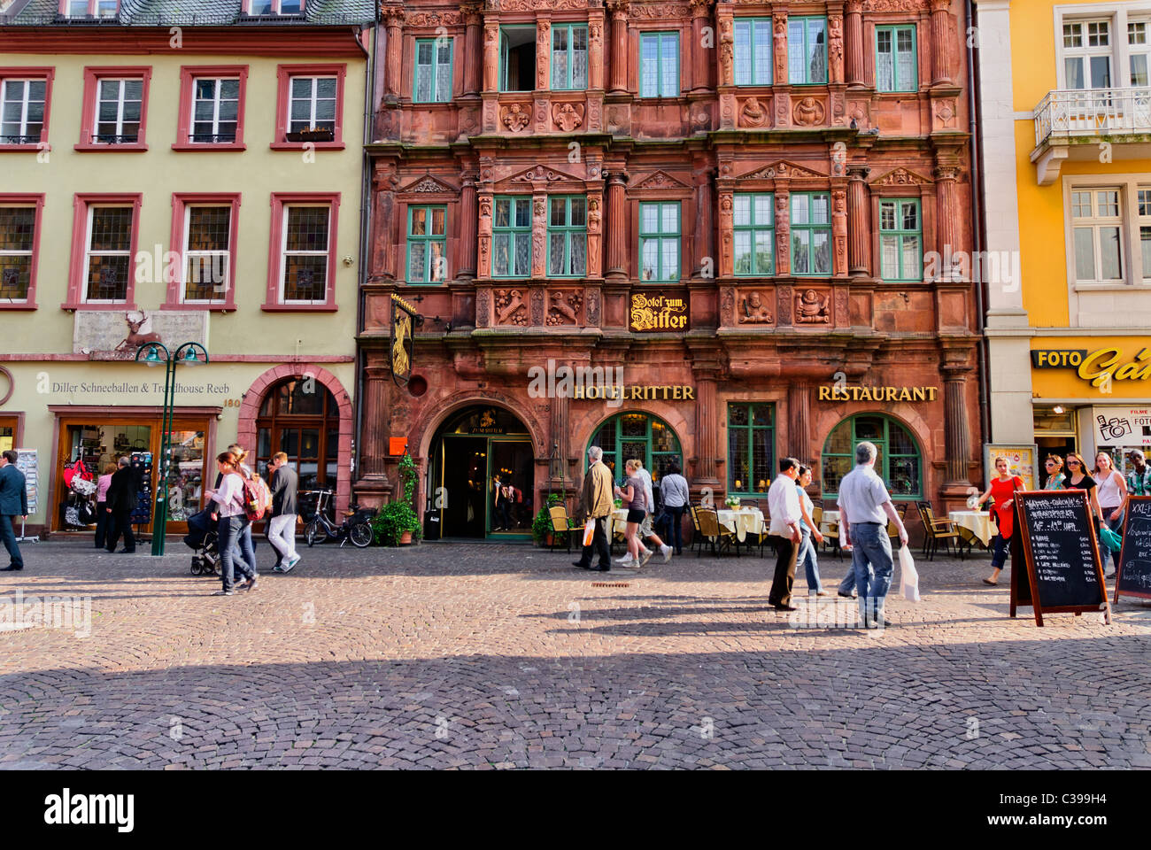 Heidelberg main street hi-res stock photography and images - Alamy