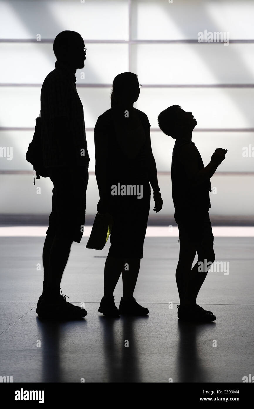 Generations silhouette hi-res stock photography and images - Alamy