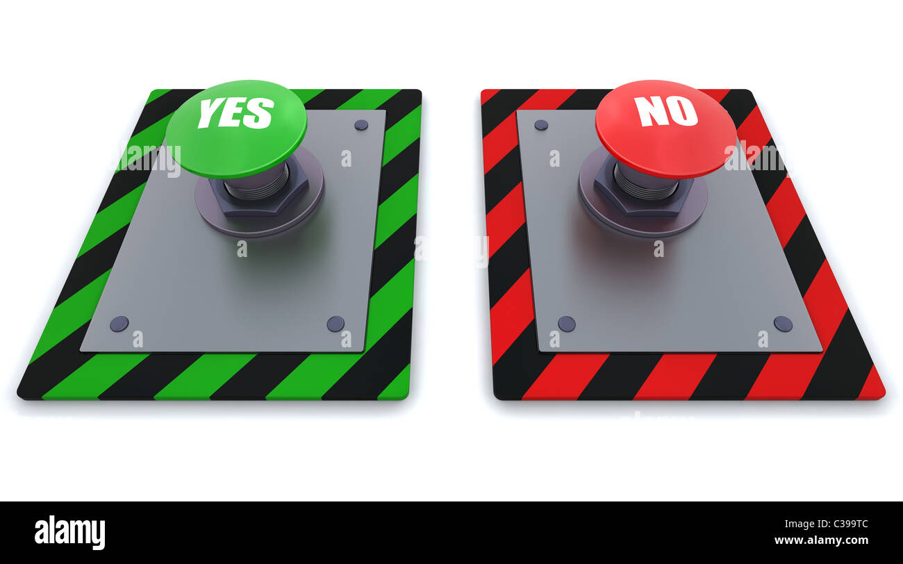 3d render of push button with symbol Stock Photo - Alamy