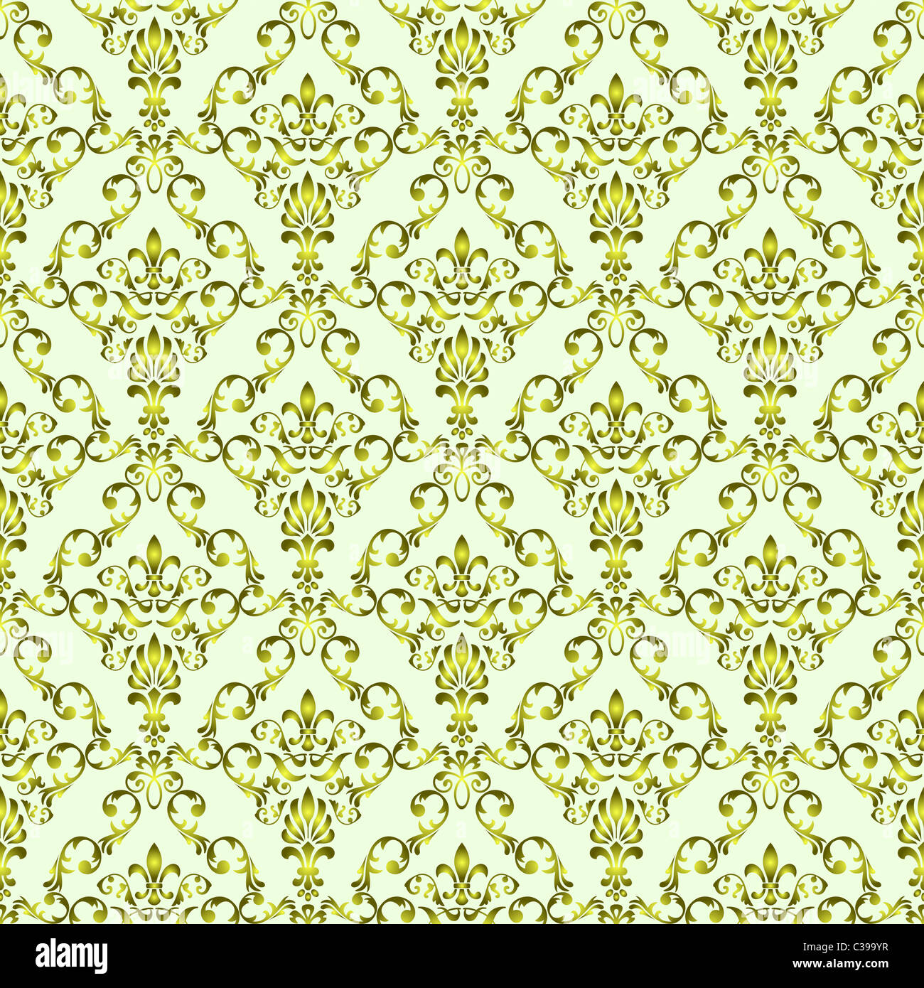 Seamless wallpaper pattern from abstract smooth forms, vector Stock ...