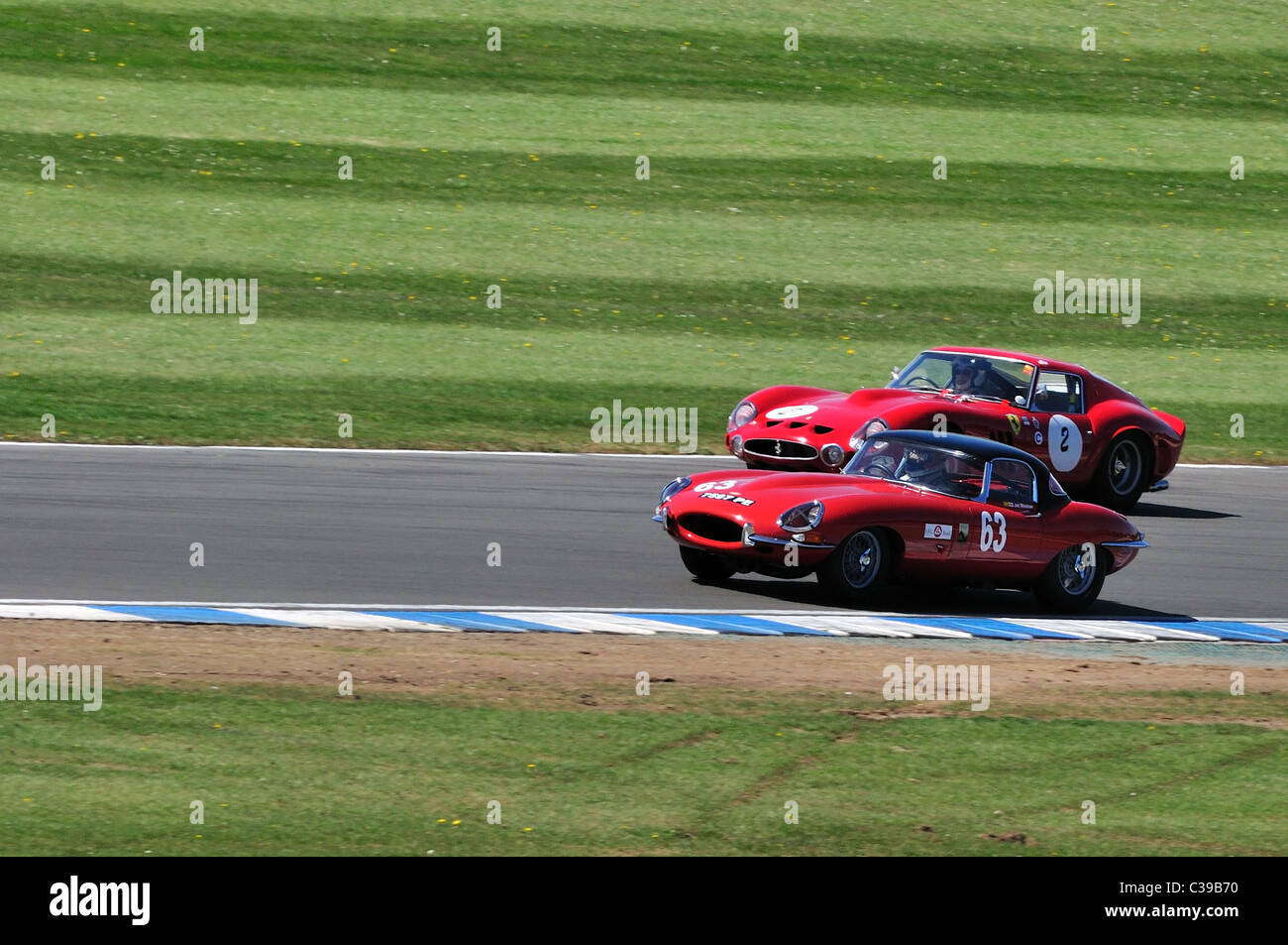 Pre-'63 GT - Jon Minshaw, 1961 Jaguar E-Type & Carlo Vogele, 1962 ...