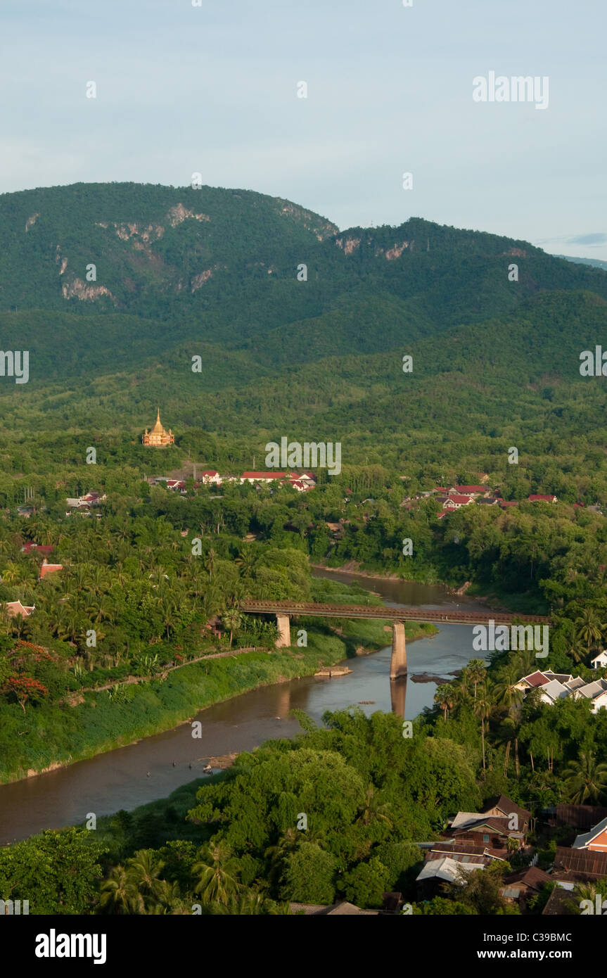 Luang Prabang vista, Laos Stock Photo - Alamy