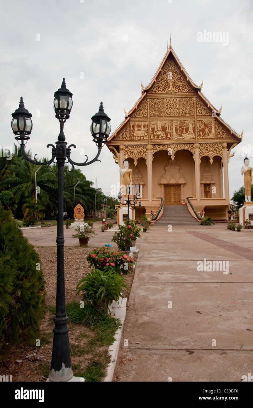 Buddhist Wat in Vientiane, Laos Stock Photo - Alamy