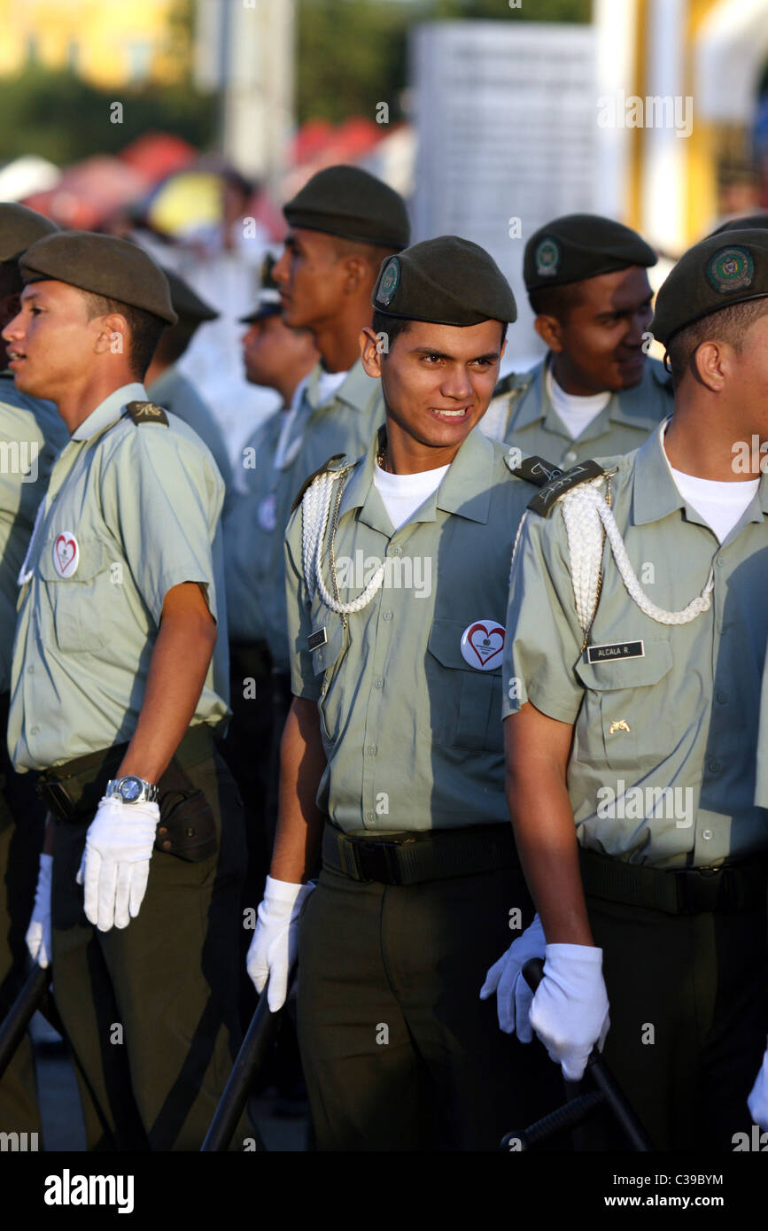Young police officers during a new years presentation Stock Photo - Alamy