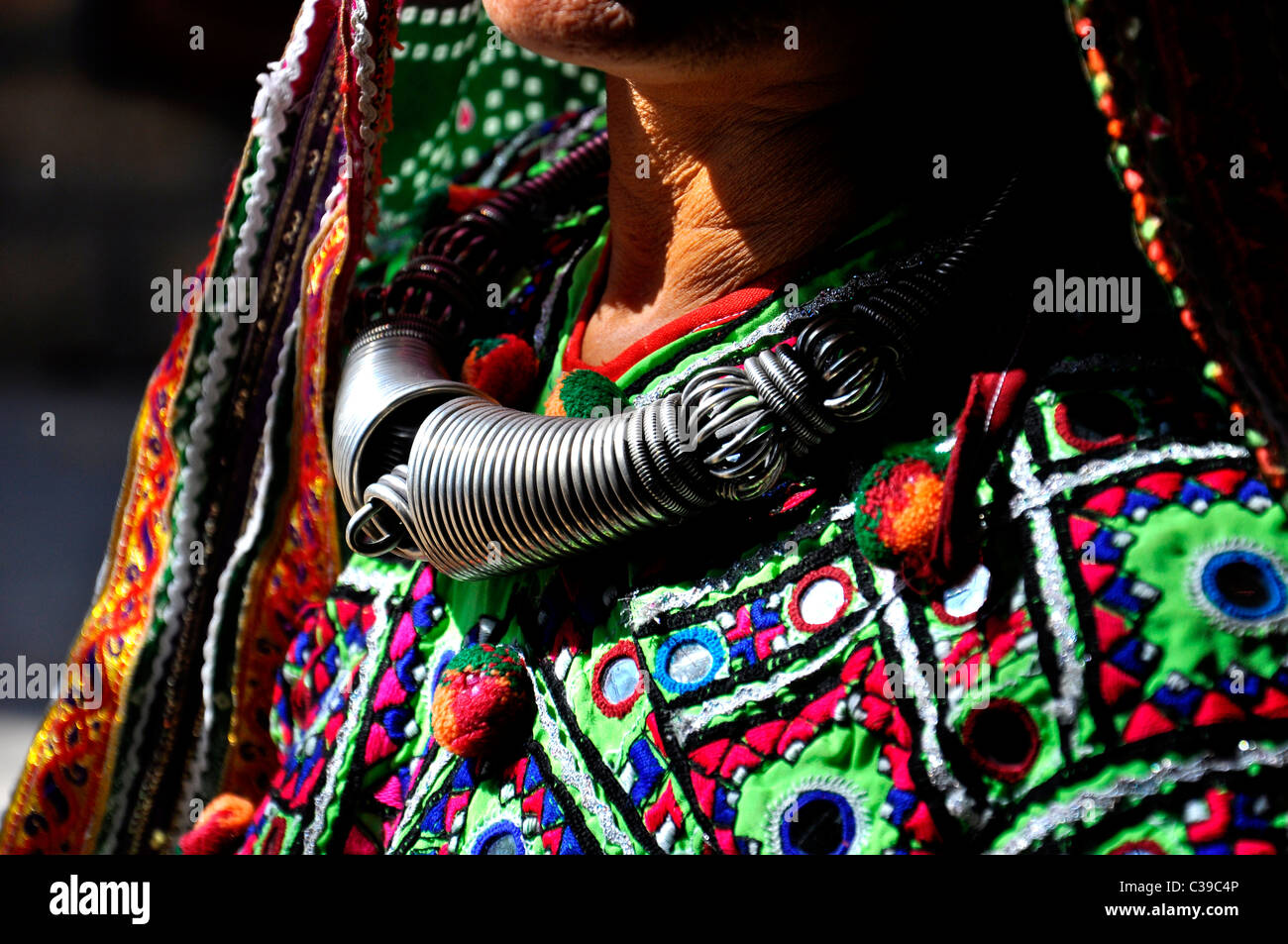 A portrait of a Kutchi women from Kutch district of Gujarat,india Stock ...