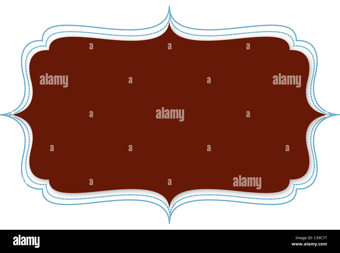 Vintage frame illustration - Exclusive to Alamy only Stock Photo - Alamy