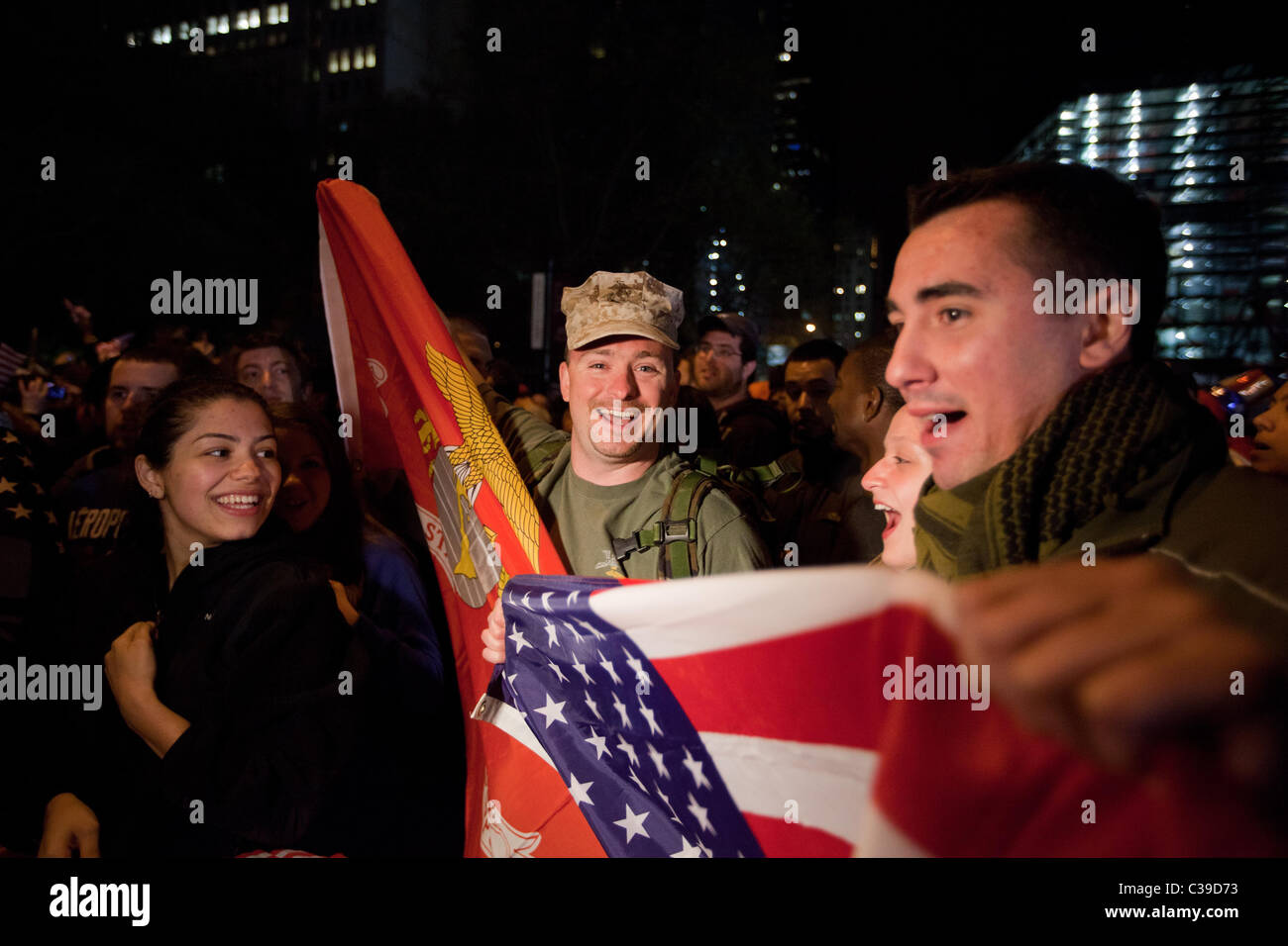 Marine 9 11 ground zero hi-res stock photography and images - Alamy